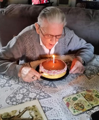 Stanley Dyker Birthday cake – David W Bull Family Funerals