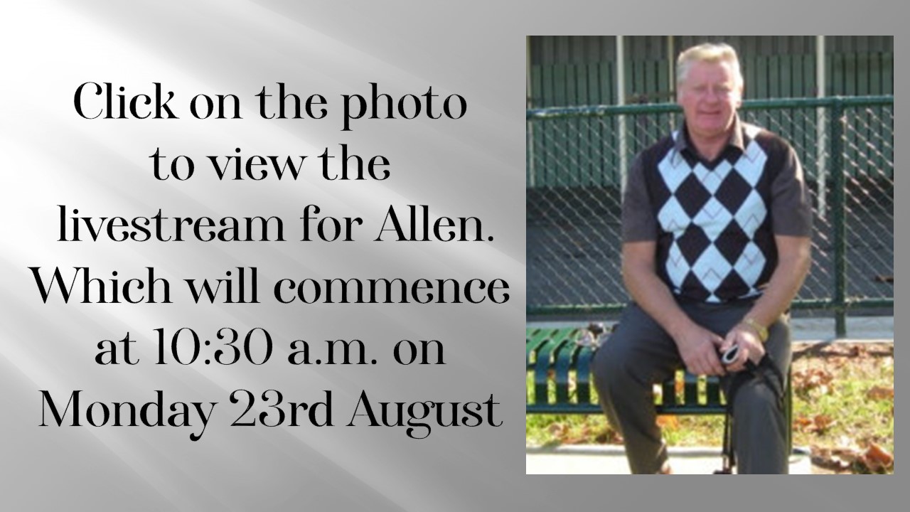 Watson livestream – David W Bull Family Funerals