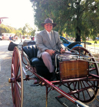 Peter O’Hagan Horse buggy – David W Bull Family Funerals